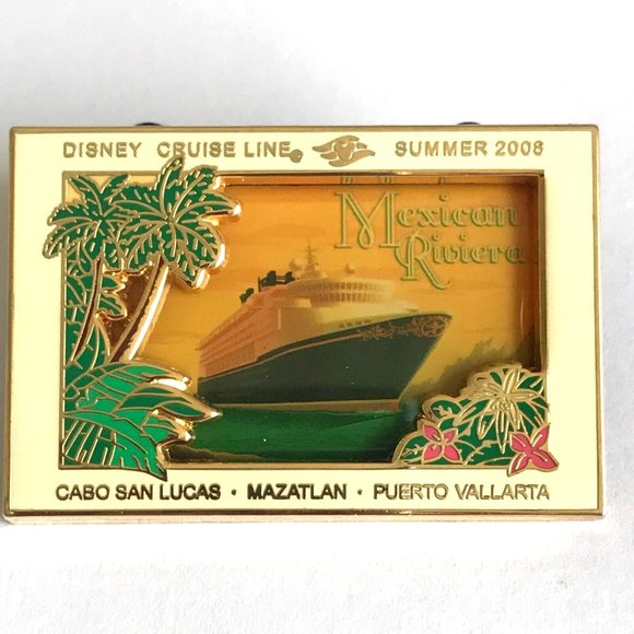 Disney | Jewelry | Disney Cruise Line Mexican Riviera 206 Pin Dcl ...